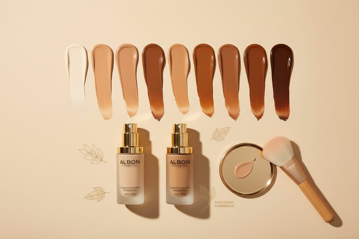How to Choose the Right Foundation Shade | Easy Shade Guide – Albon ...