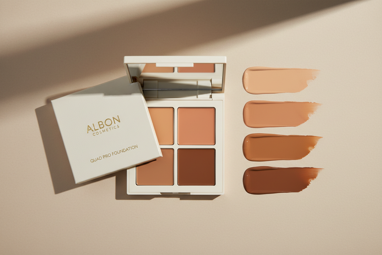 Discover the Best 4-in-1 Foundation Palette for Effortless Glam – Albon ...